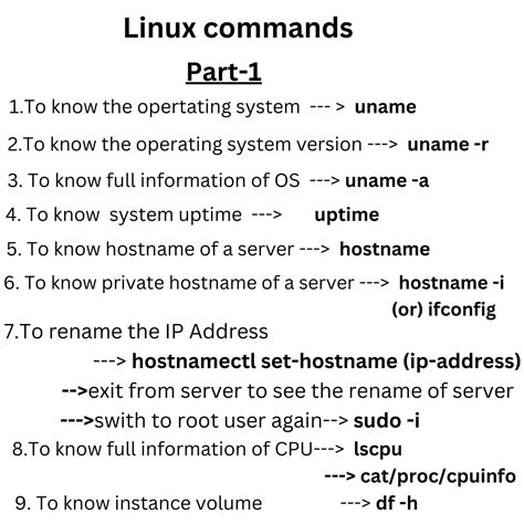 Ramu Gunja On Linkedin Some Linux Commands