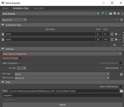 Trying To Figure Out How Best To Use Fbx Exporter Tool For Animation
