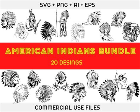 Native Svg Native American Svg Headdress Svg War Bonnet Etsy