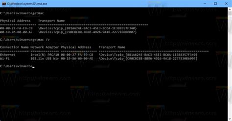 How To Find MAC Address In Windows