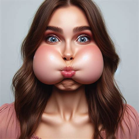 Ai Woman Puffy Cheeks 9 By Weregum On Deviantart