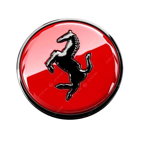 Ferrari Logo Png Black Background