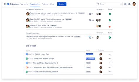 Bitbucket Internet Stack
