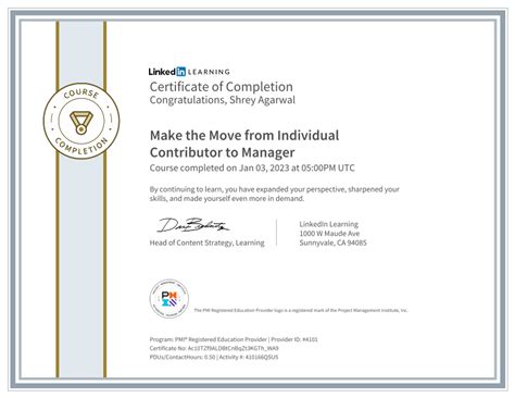 Shrey Agarwal On Linkedin Certificate Of Completion