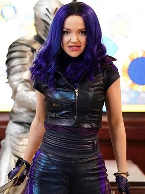 Descendants Mal Dove Cameron Vest Just American Jackets