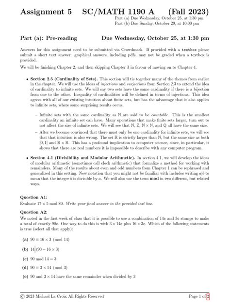 assignment 5 math pdf mathematical logic mathematical concepts