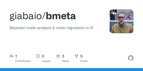 GitHub Giabaio Bmeta Bayesian Meta Analysis Meta Regression In R