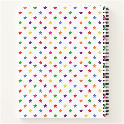 Glam Rainbow Unicorn Notebook Zazzle