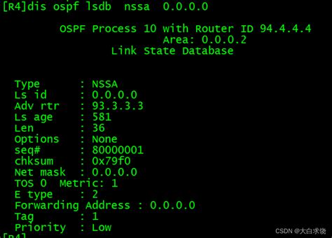 ospf中lsa限制 nssa区域允许几类lsa csdn博客