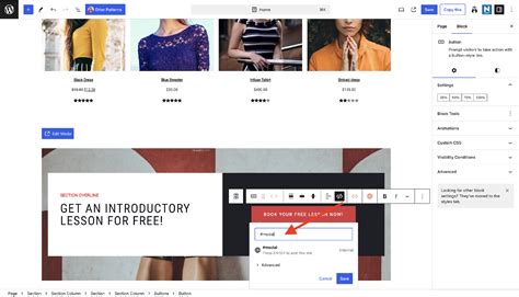 the modal block themeisle docs