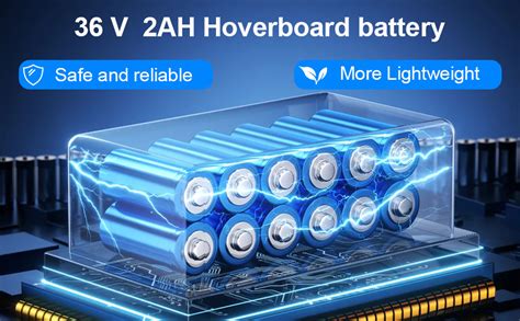 Cwuu H￵￵over￵￵board Battery Replacement Pack 3￵￵6￵￵ Volts Lithium Rechargeable