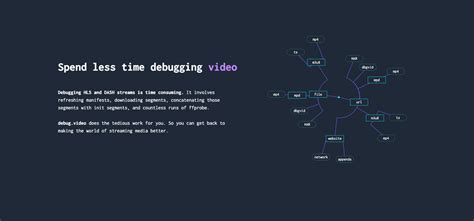 streaming media video debug tools and tutorials