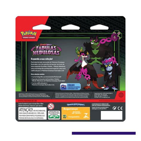 Confira Jogo De Cartas Pokémon Ev6 5 Blister Triplo Copag