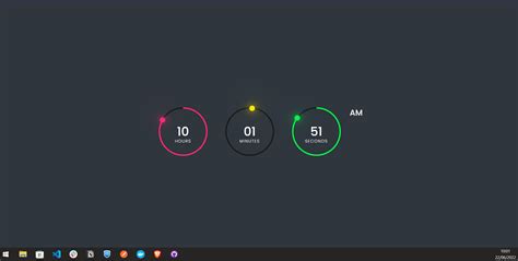 GitHub Pedr D As Digital Clock CSS Learning Clock Pure HTML Personal