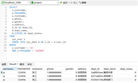 Mybatis中select注解联合查询 奋斗 博客园