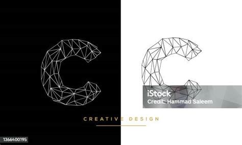 현대 추상 문자 C Cc 로고 디자인 최소 C Cc 초기 기반 아이콘 벡터 0명에 대한 스톡 벡터 아트 및 기타 이미지 0명 개념 기하 도형 Istock