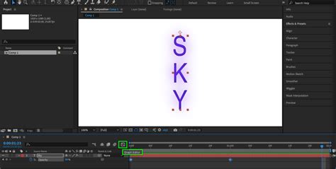 How To Make Vertical Text In After Effects