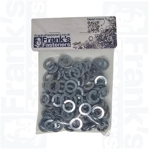 M10 Spring Washers Din 127b Zinc Plated Steel 88 Pack Of 100