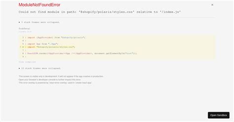 Null Codesandbox
