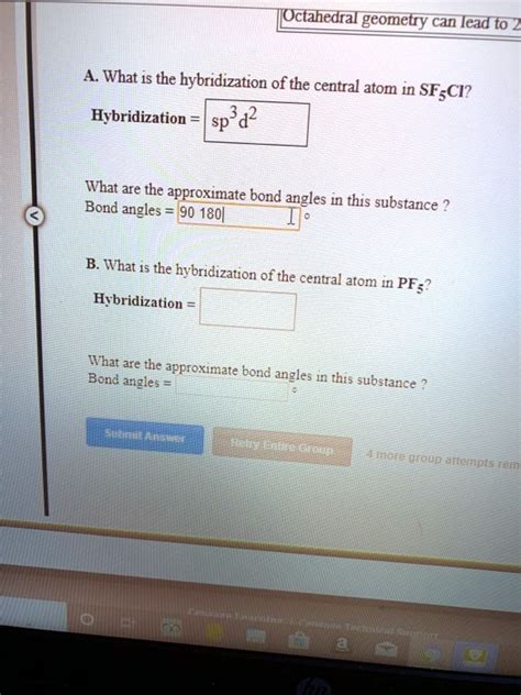 Octahedral Geometry Can Tead To What Is The Hybridization Of The Central Atom Sfsci