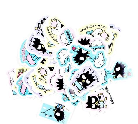 Bad Badtz Maru Stickers Hobbies And Toys Stationery And Craft Stationery
