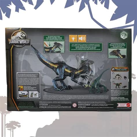 Indoraptor Jurassic Luz Y Sonido Juguete Dinosaurio Mattel En Venta En