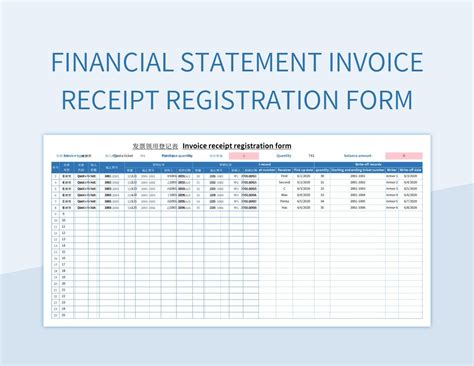 Free Invoice Receipt Templates For Google Sheets And Microsoft Excel Slidesdocs