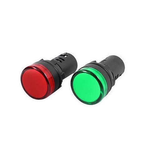 Plastic Red And Green LED Indicator For Control Panel W At Piece In Surat