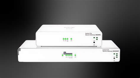 Hpe Networking Instant On Secure Gateway Brings Robust Enterprise Grade