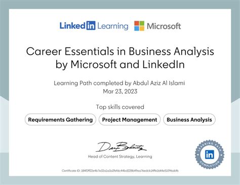 Abdul Aziz Al Islami On Linkedin Certificate Of Completion