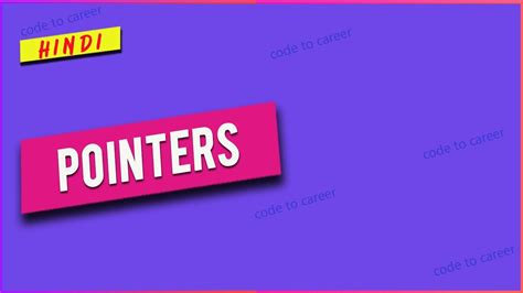Hindi Pointers Youtube