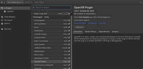 Configure Project Settings Magicleap Developer Documentation