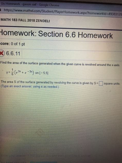 Solved Homework Section 6 6 Homework Score 0 Of 1 Pt