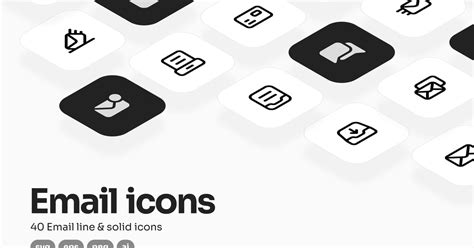 Email Ui Icons Icons Ft Email And Email Icon Envato