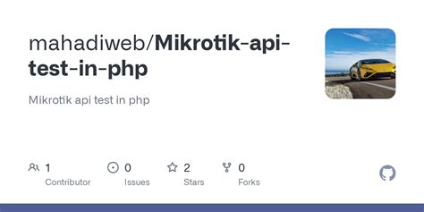 GitHub Mahadiweb Mikrotik Api Test In Php Mikrotik Api Test In Php