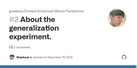 About The Generalization Experiment · Issue 2 · Guoweiyucontext