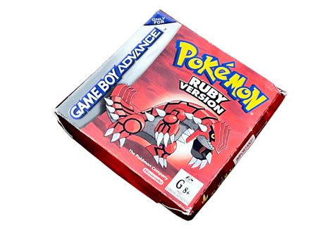 Pokemon Ruby Version Gba Boxed Appleby Games