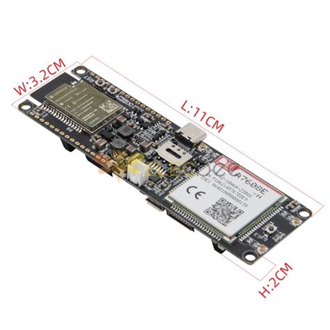 Elecbee T A7608sa H T A7608e H Esp32 Sim Lte Network Gps Antenna Esp32 Wrover E Wireless Module