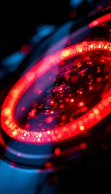 free glowing ruby curves image download at stockcake