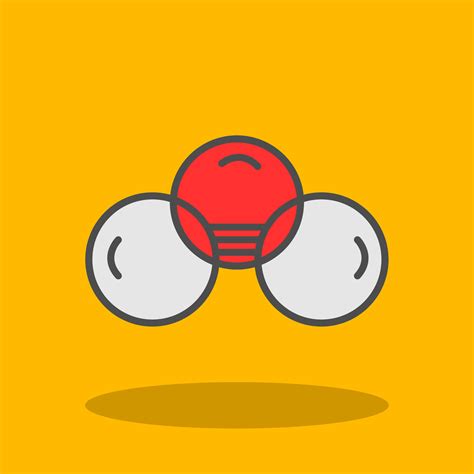Overlapping Circles Filled Shadow Icon Vector Art At Vecteezy