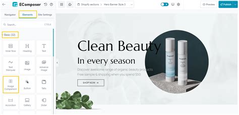 How To Put A Before And After Slider On Your Shopify Stores Ecomposer