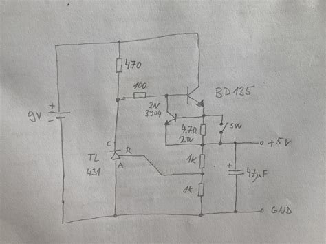 Breadboard Small 5v Supply For Powering Perfboard Projects