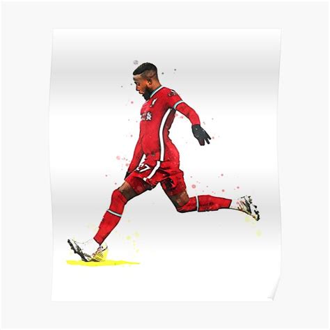 Divock Origi Sketch Drawing Watercolor Painting Poster For Sale By FPCases Redbubble