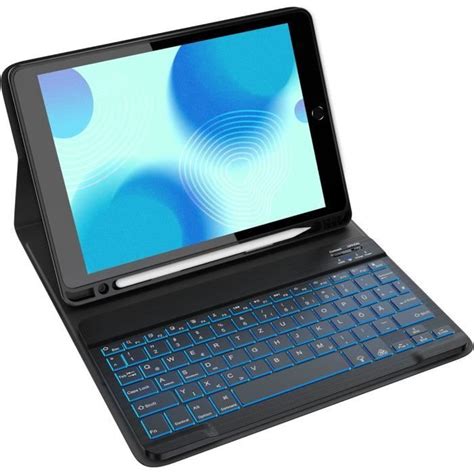 Étui Clavier Pour Ipad 10 2 9e 8e 7e Génération 2021 2020 2019