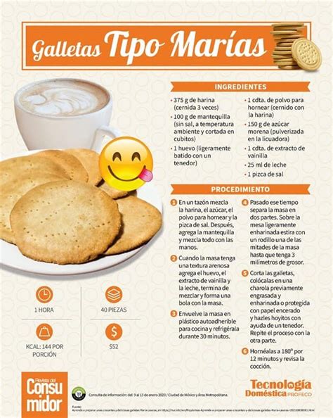 Galletas Tipo María Aquí La Receta De Este Postre De Los Más Famosos