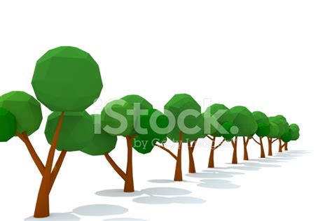 Trees Line On White Background Stock Photo Royalty Free Images FreeImages