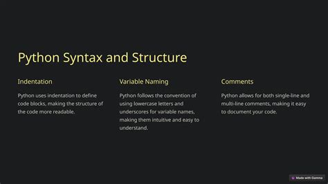 Python A Programming Language Essentials Pptx