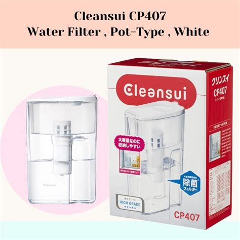 Cleansui Cp407 Water Filter Pot Type Shopee Malaysia