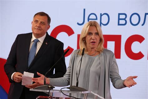 Zamijeniće Dodika Željka Cvijanović Prva Žena član Predsjedništva Bih