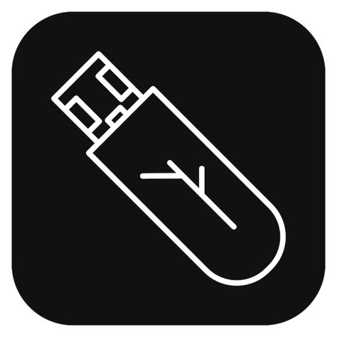 Premium Vector Flash Disk Vector Illustration